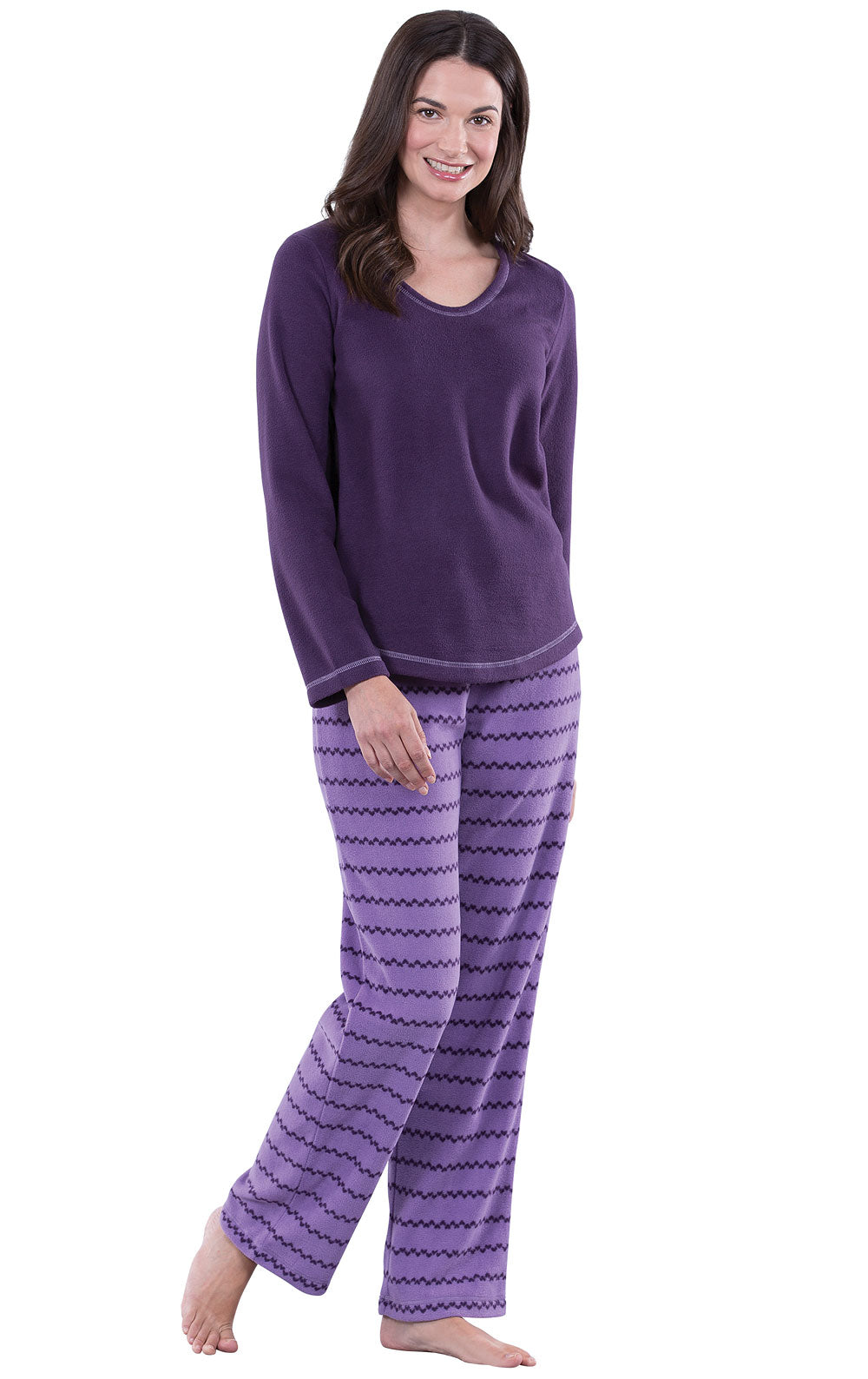 Lightweight Fleece Pullover Pajamas | Pajamagram