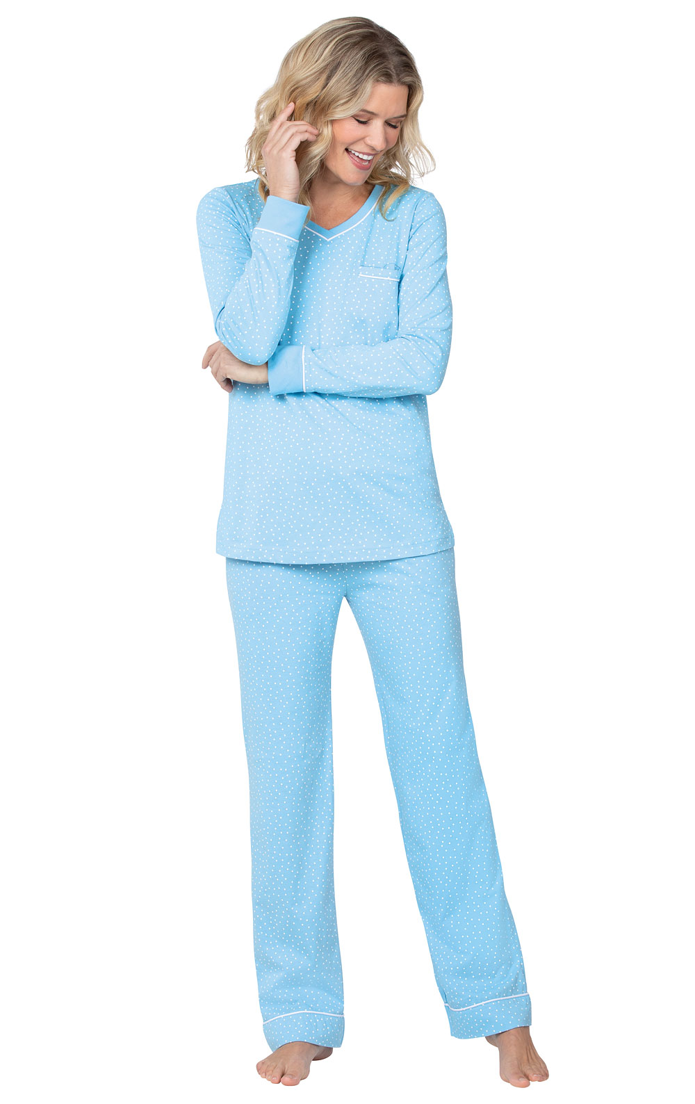 Classic Polka-Dot Pullover Women's Pajamas | Pajamagram